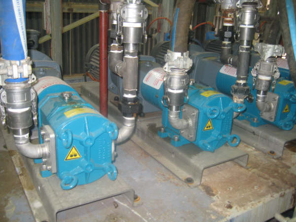 Alcoa Wagerup - Rotary Lobe Pumps - Dynapumps