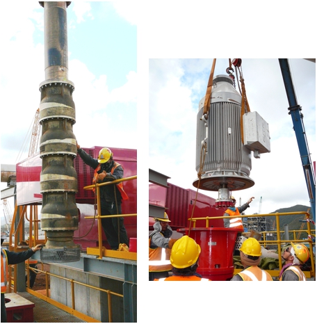 Inco Goro Nickel Mine - Turbine Fire Pump - Dynapumps