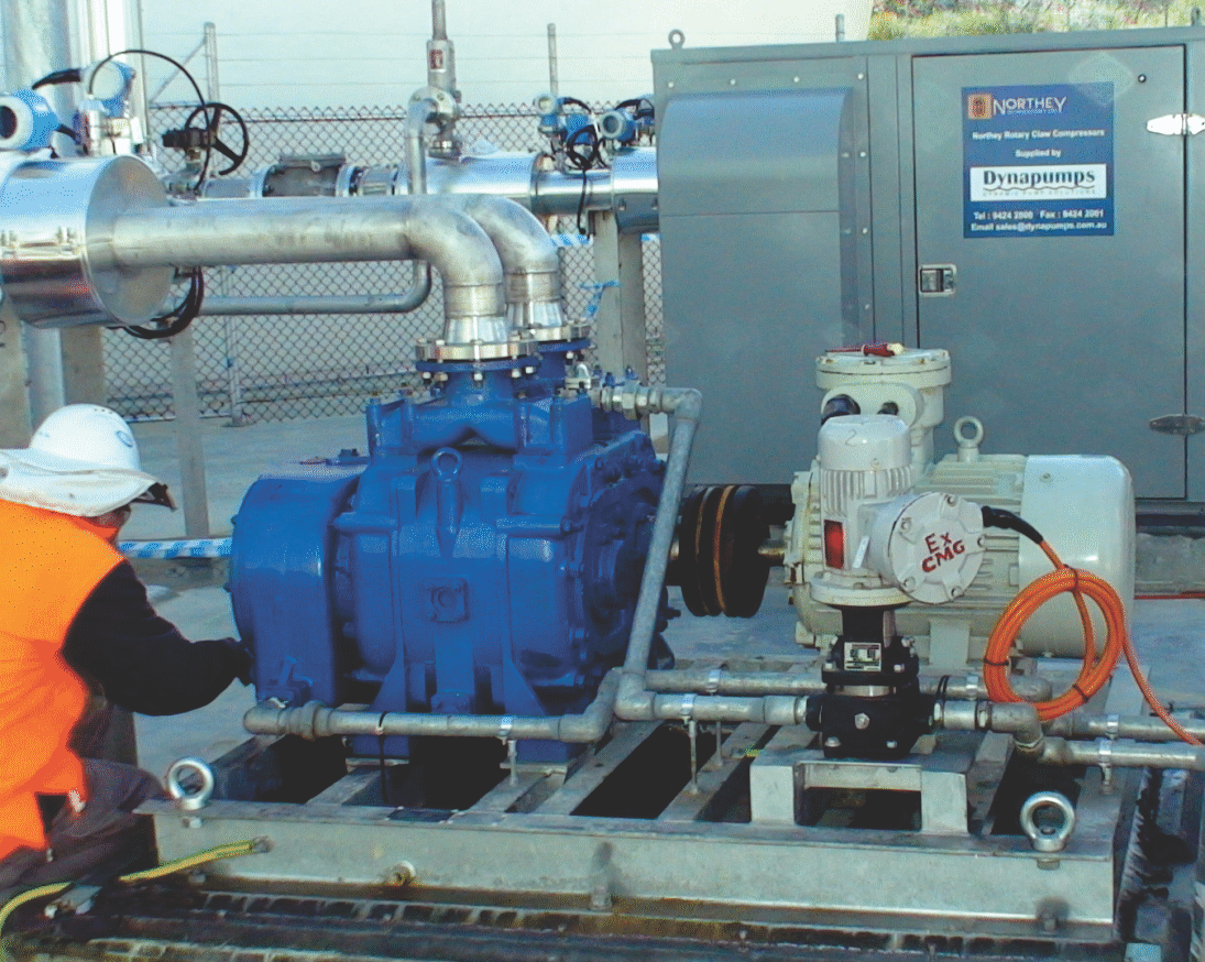 Claw Type Gas Compressors - Dynapumps